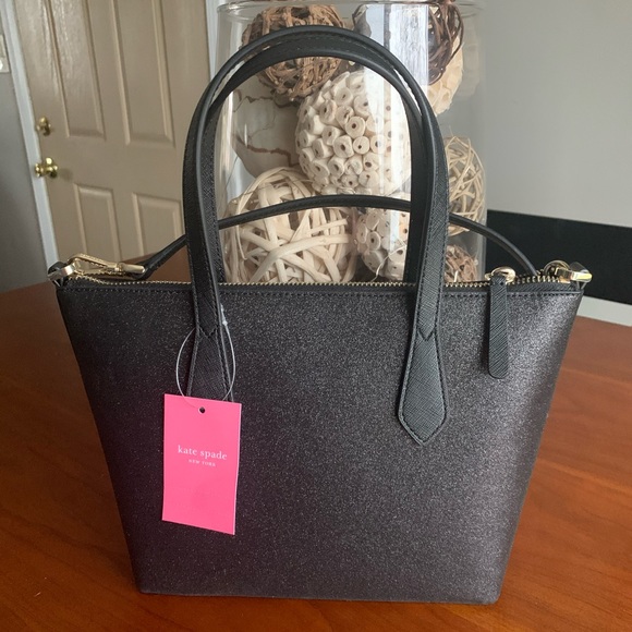 kate spade | Bags | Kate Spade Joeley Sparkle Satchelcrossbody New ...